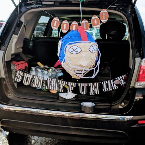 Football Helmet Piñata (Paper Mache) and More for Epic Tailgating